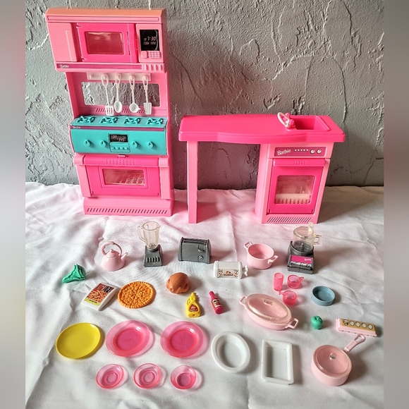 Mattel | Toys | Vintage 994 Barbie So Much To Do Kitchen Set | Poshmark